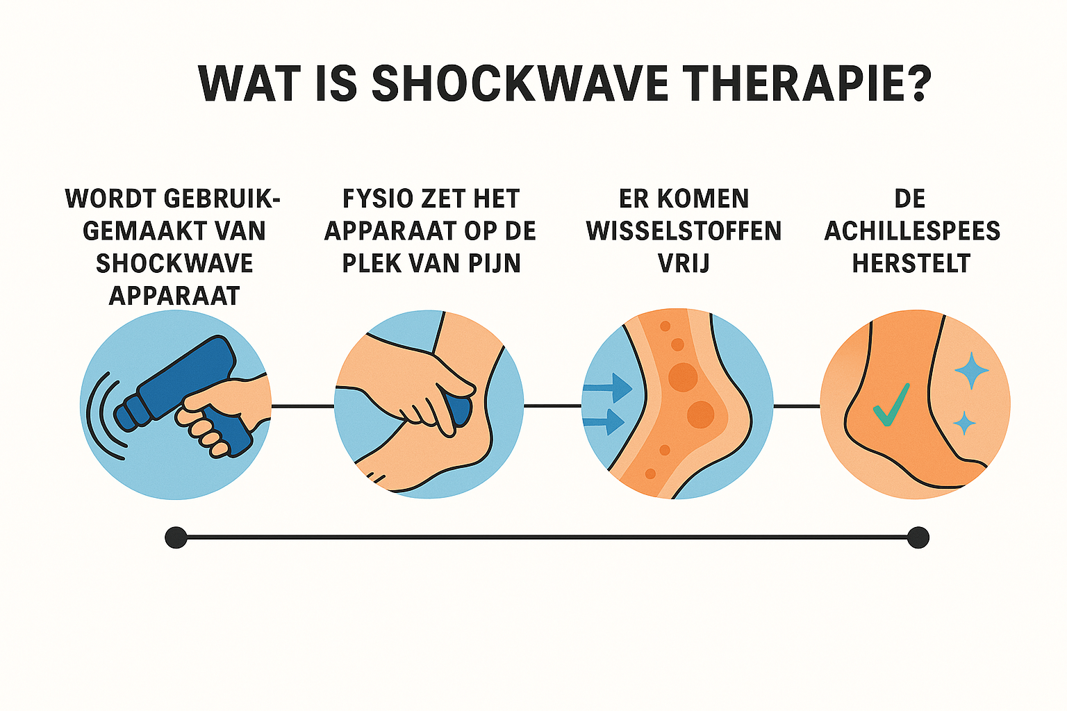 Helpt shockwave therapie bij achillespees klachten?